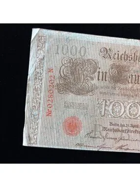 Art | Antique Banknote 191 Germany 1000 Mark Imperial German Empire Old ...
